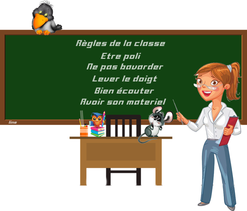 Les règles de la classe