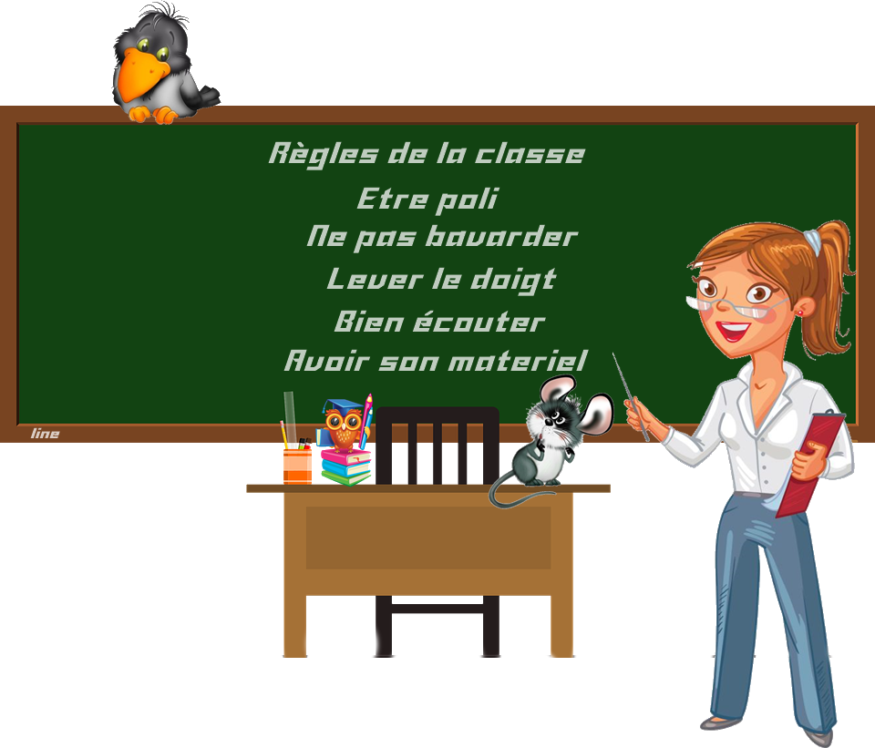 Les règles de la classe